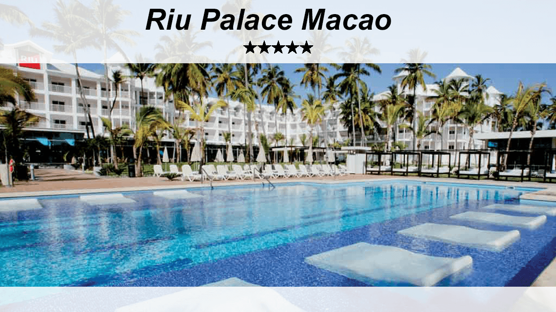 Voyages a prix fous, Riu Palace Macao,rabais voyages